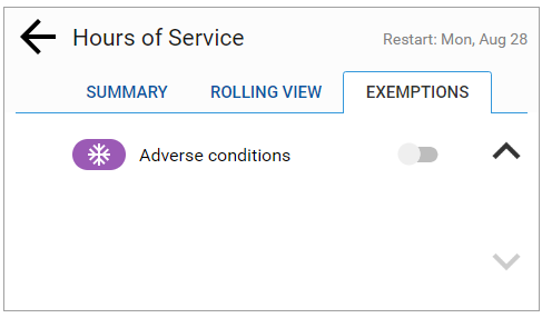 How to use Adverse Conditions on your ELD | EROAD USA